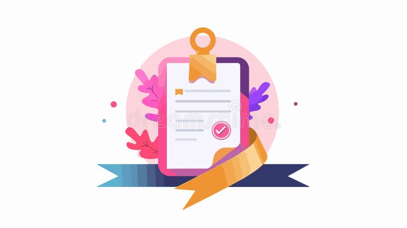 Approved Document Icon for Assessment-Related Content Stock Vector ...