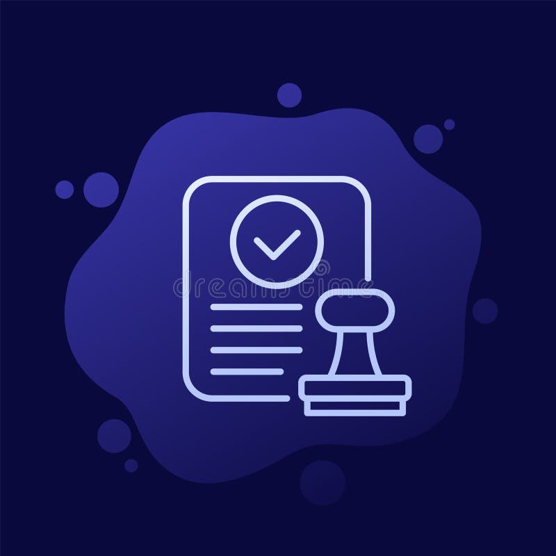 Government Approved Stamp Stock Illustrations – 459 Government Approved ...