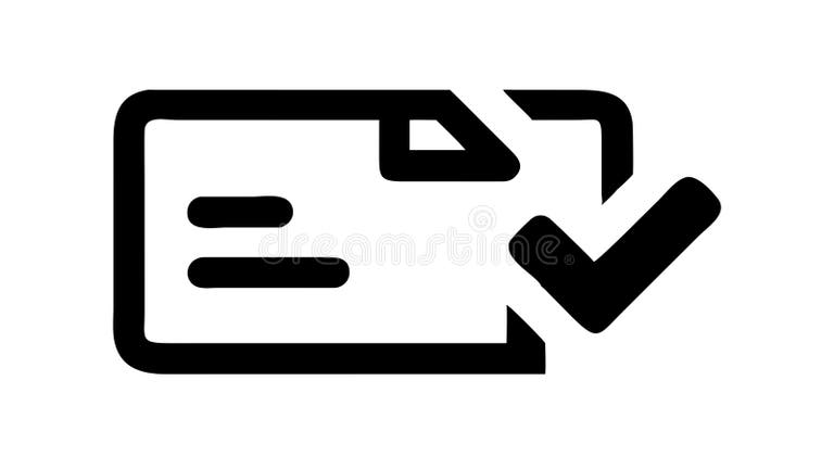 Approved Document Icon. Trustworthy for Forms, Contracts, Vector Design ...