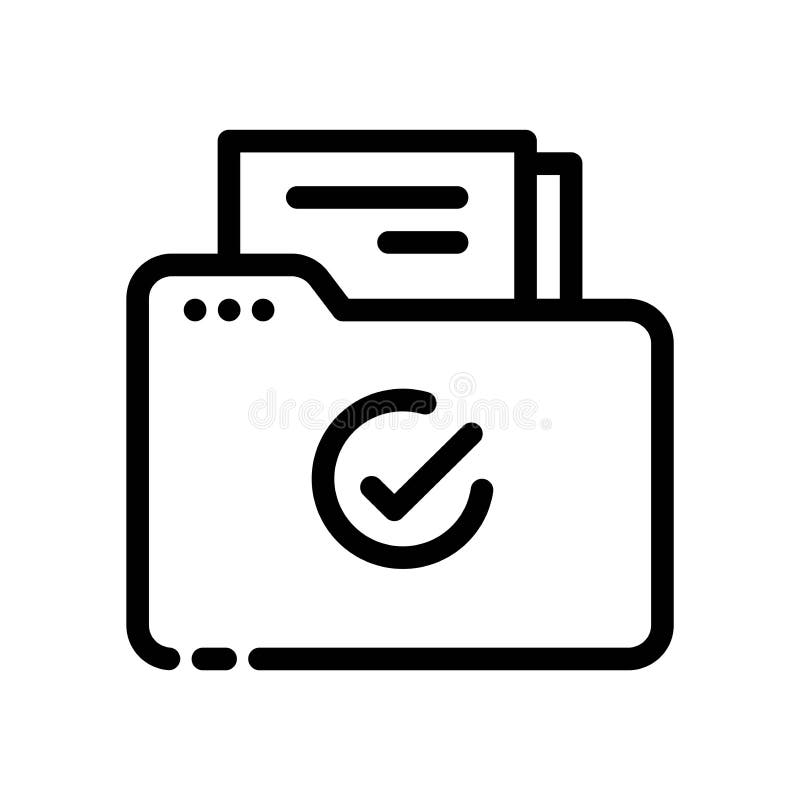 Approved Folder Stock Illustrations – 866 Approved Folder Stock ...