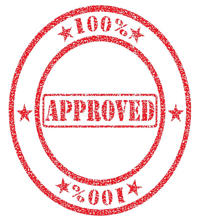 Vector approved stamp stock vector. Illustration of approve - 29840749
