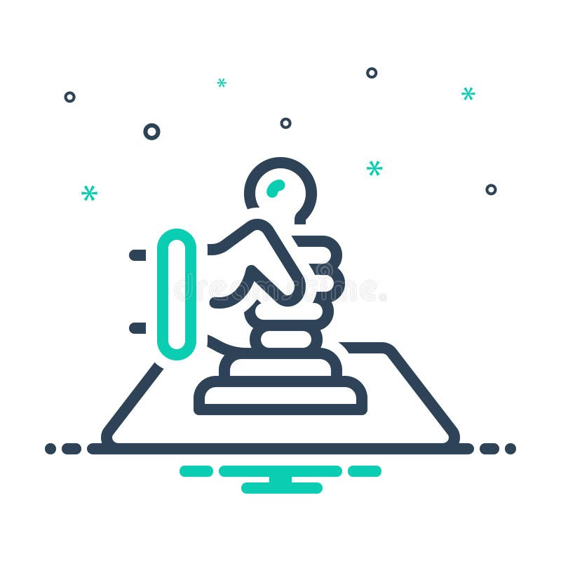 Mix Icon for Approved, Stamp and Agreed Stock Vector - Illustration of ...