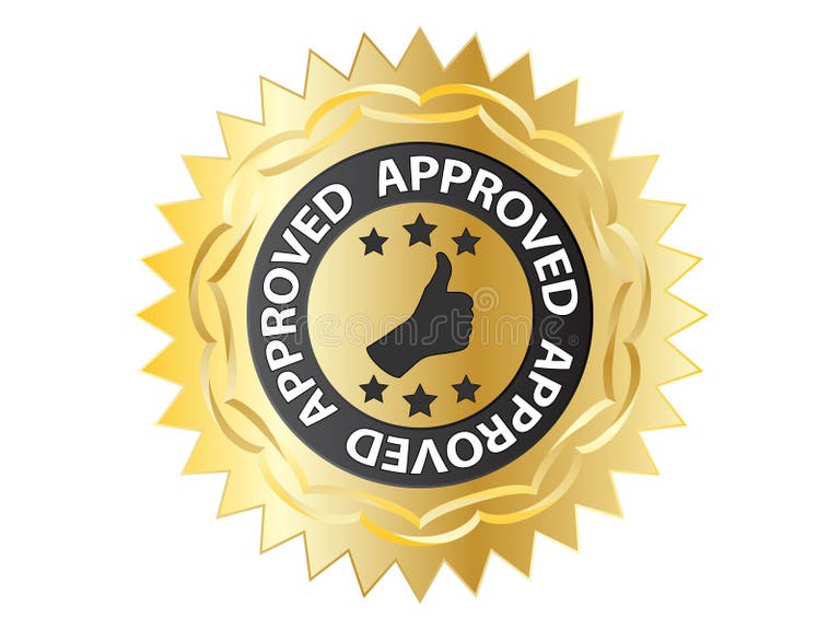 Approved Label Icon Stock Illustrations – 24,377 Approved Label Icon ...