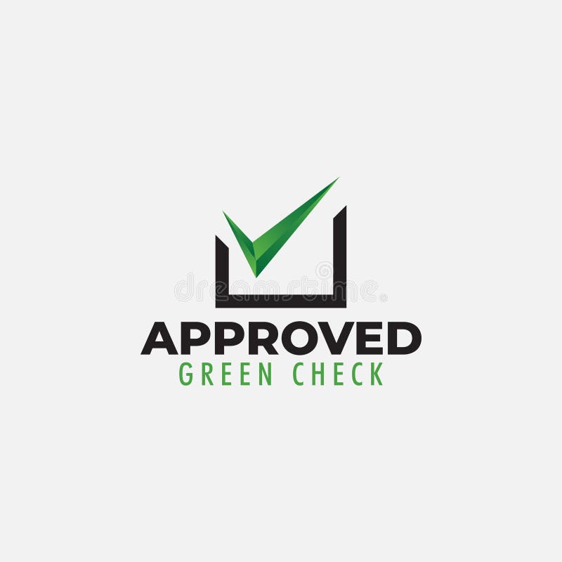 Approved Logo Design Template Vector Isolated Stock Vector ...