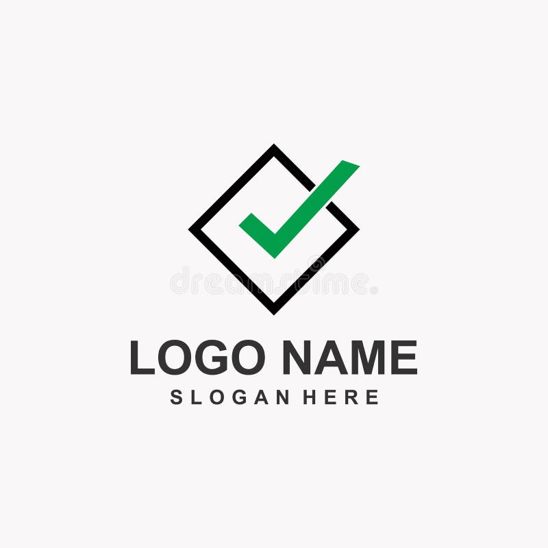 Approved logo template stock illustration. Illustration of isolated ...