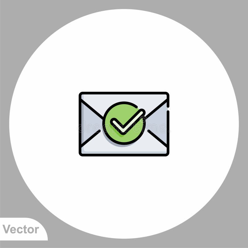Approved Mail, Decreasing Graph and Innovation Icons Set. Inspiration ...