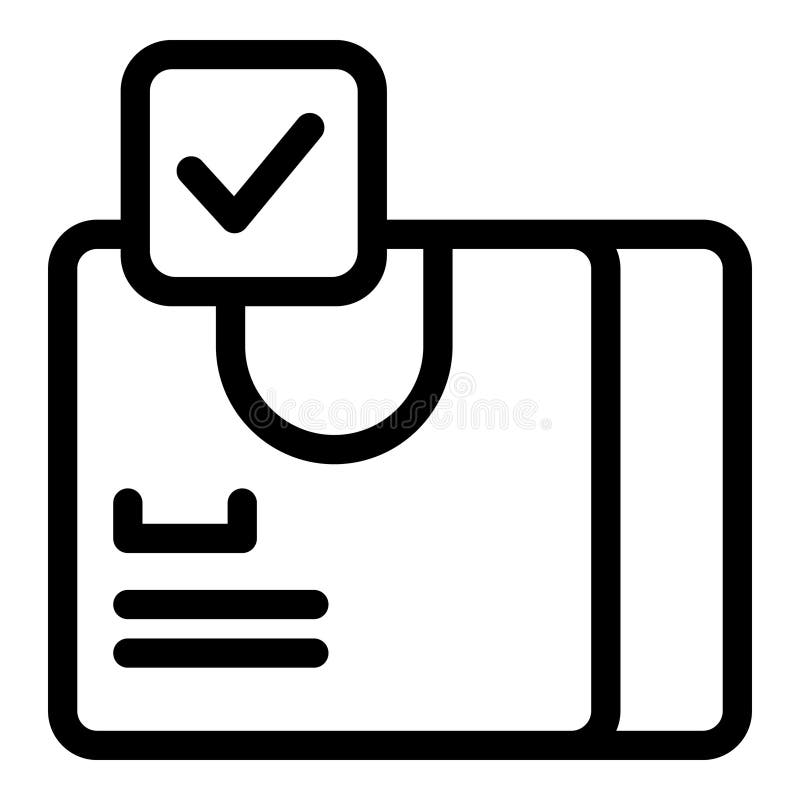 Approved Order Icon Showing Successful Online Shopping Purchase Stock ...