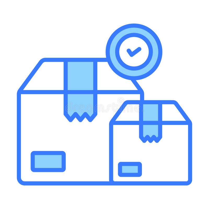 Approved, Package Box and Smile Chat Icons Set. Online Help, Speech ...