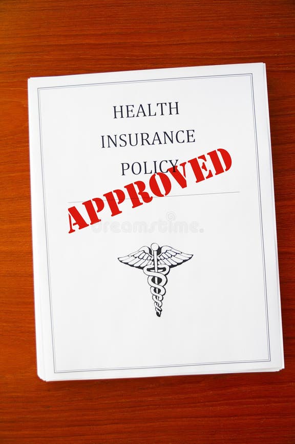 Approved policy stock image. Image of healthcare, insure - 18525233