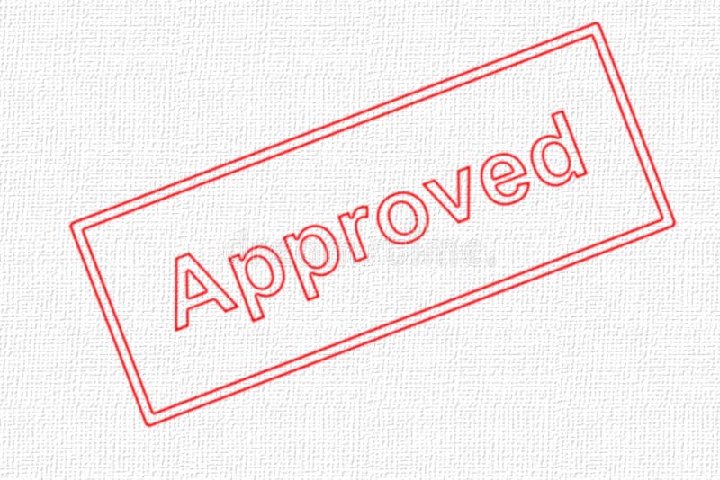 Approved Stamp stock image. Image of stamp, final, signature - 4146135