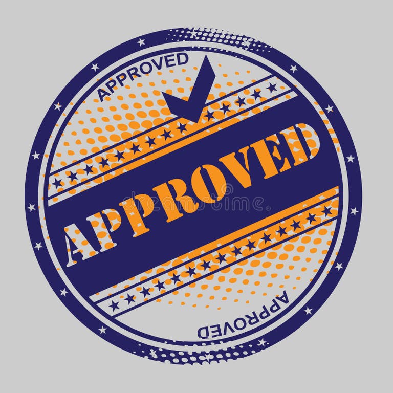Approved Verified Stamp Icon Stock Illustrations – 5,670 Approved ...