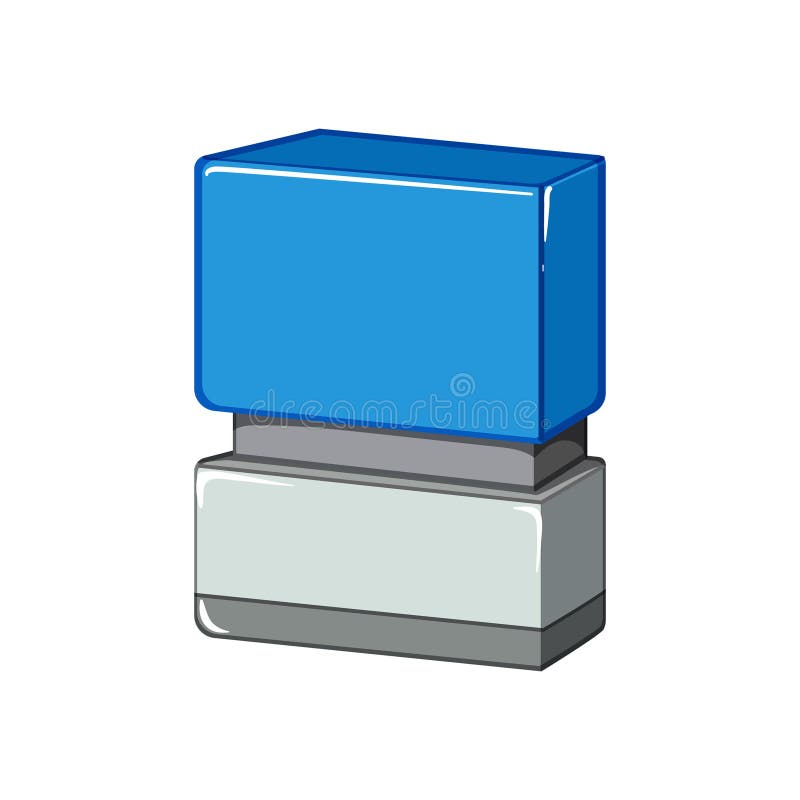 Approved Stamp Handle Cartoon Vector Illustration Stock Vector ...