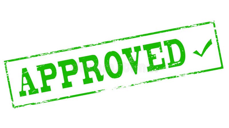 Approved stock illustration. Illustration of approved - 109042501