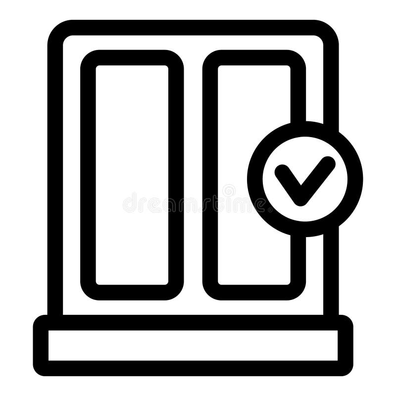 Approved Turnstile Gate Entrance Allowing Access Stock Vector ...