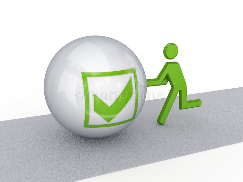 Approvement concept. stock illustration. Illustration of approval ...