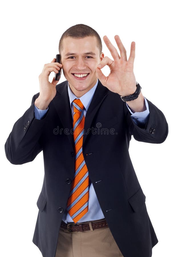 Approving stock image. Image of color, face, mobilephone - 14213155