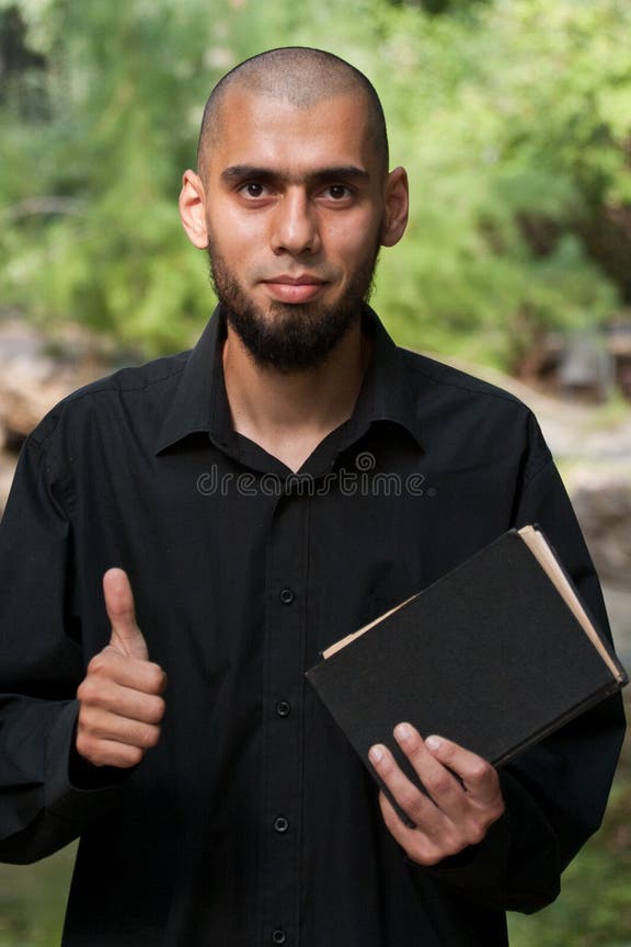 Approving reading in park stock photo. Image of knowledge - 21754700