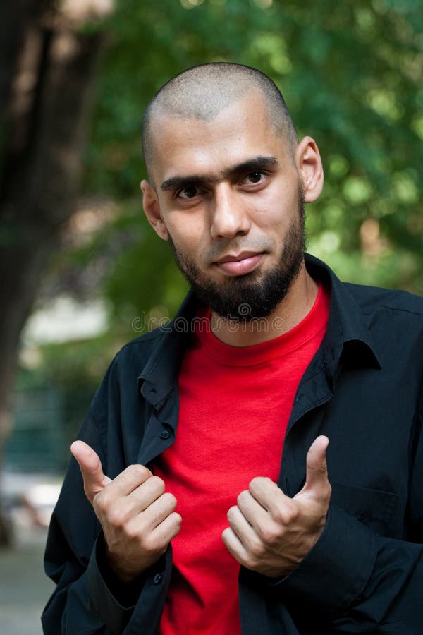 Man approving a good deal stock photo. Image of goal - 30785902