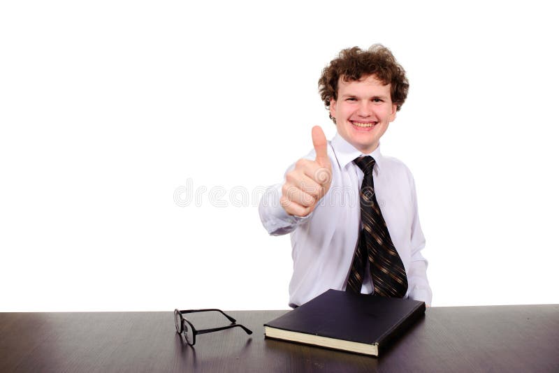 Approving gesture stock photo. Image of look, happy, business - 20658416