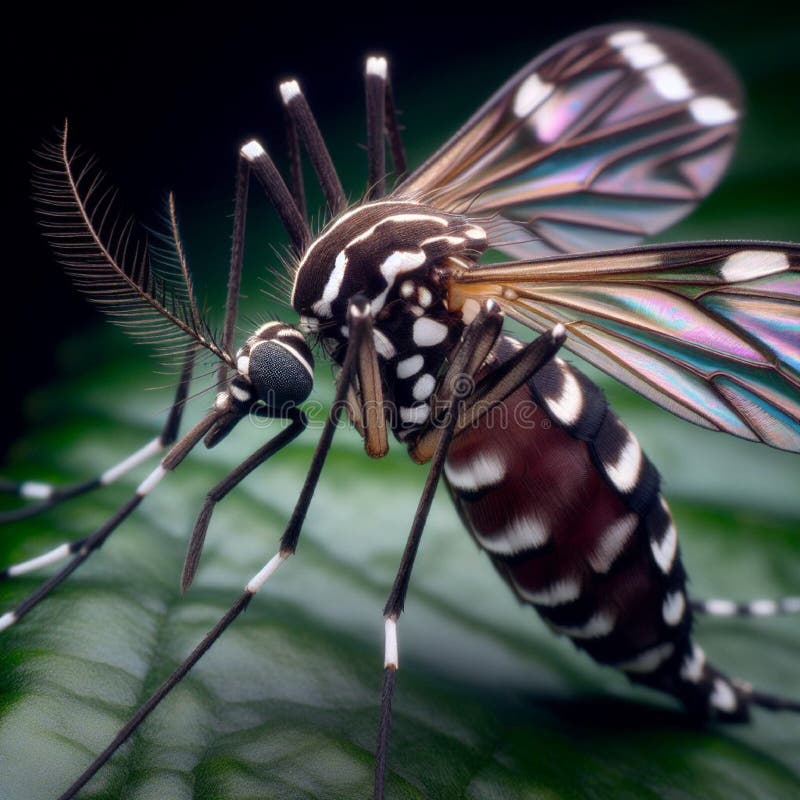 Dengue Mosquito Image Illustration Zoom Stock Illustration ...