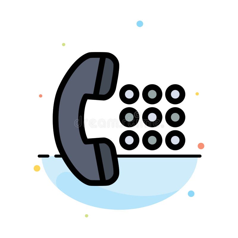 Phone Dial Pad Abstract Stock Illustrations – 58 Phone Dial Pad ...