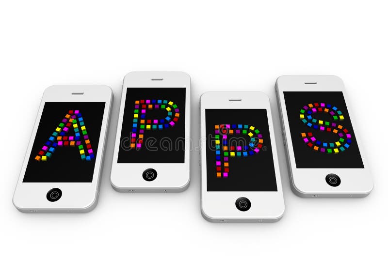 Open Tablet with Keyboard and Android Mobile Phone Stock Photo - Image ...