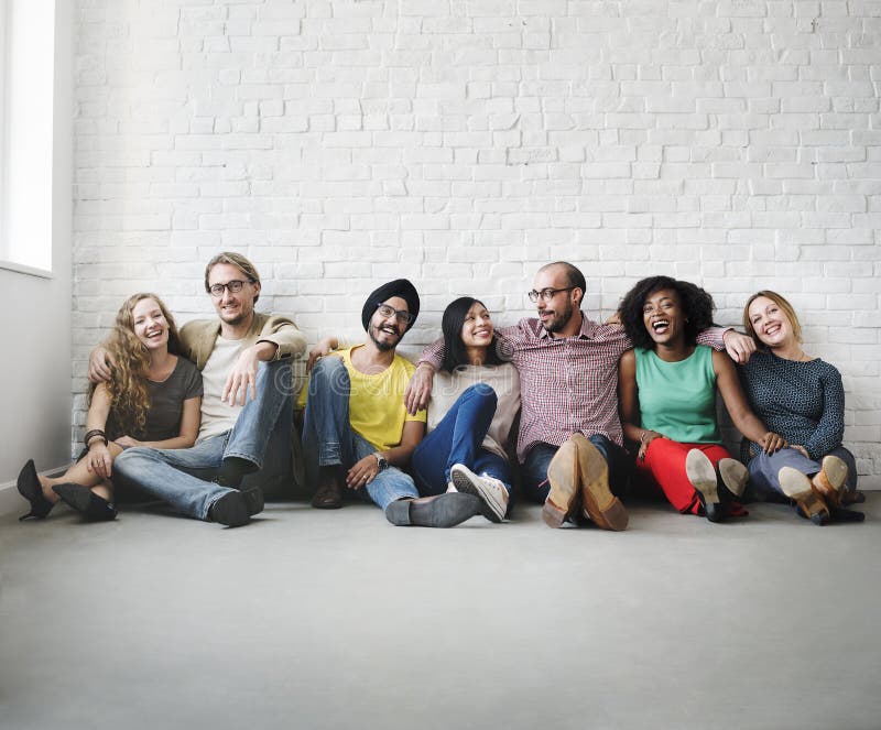 Appui Team Unity Friendship Concept D'amis Photo stock - Image du ...