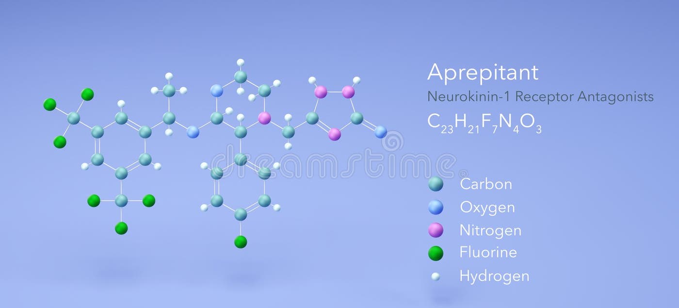 Fosaprepitant Stock Illustrations – 18 Fosaprepitant Stock ...