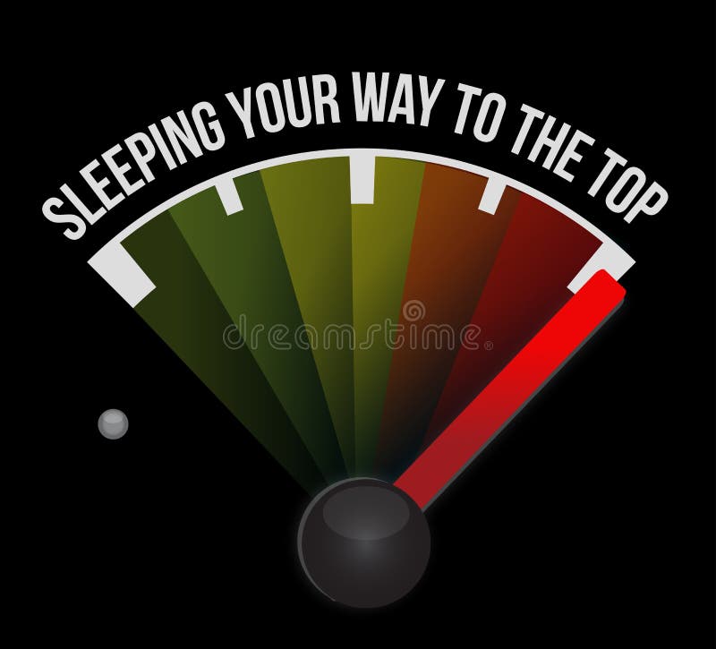 Apresurar Su Manera Al Concepto Superior Stock de ilustración ...