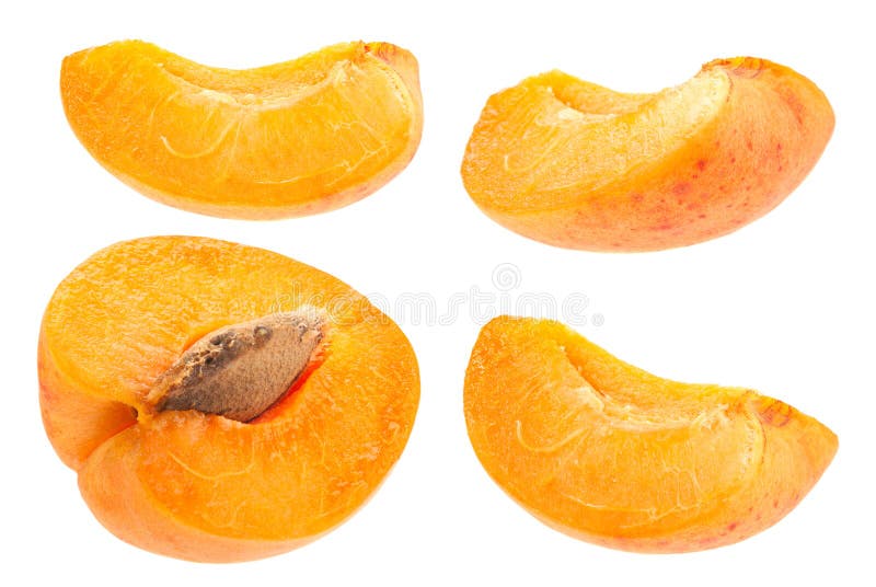 Apricot Fruit Slice Shape As Heart Stock Image - Image of apricots ...