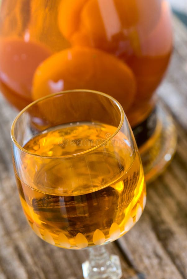 Apricot liqueur stock image. Image of alcohol, apricot - 24149815