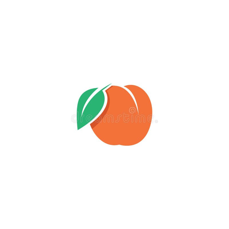 Apricot Logo Logo Brand, Symbol, Design, Graphic, Minimalist.logo Stock ...