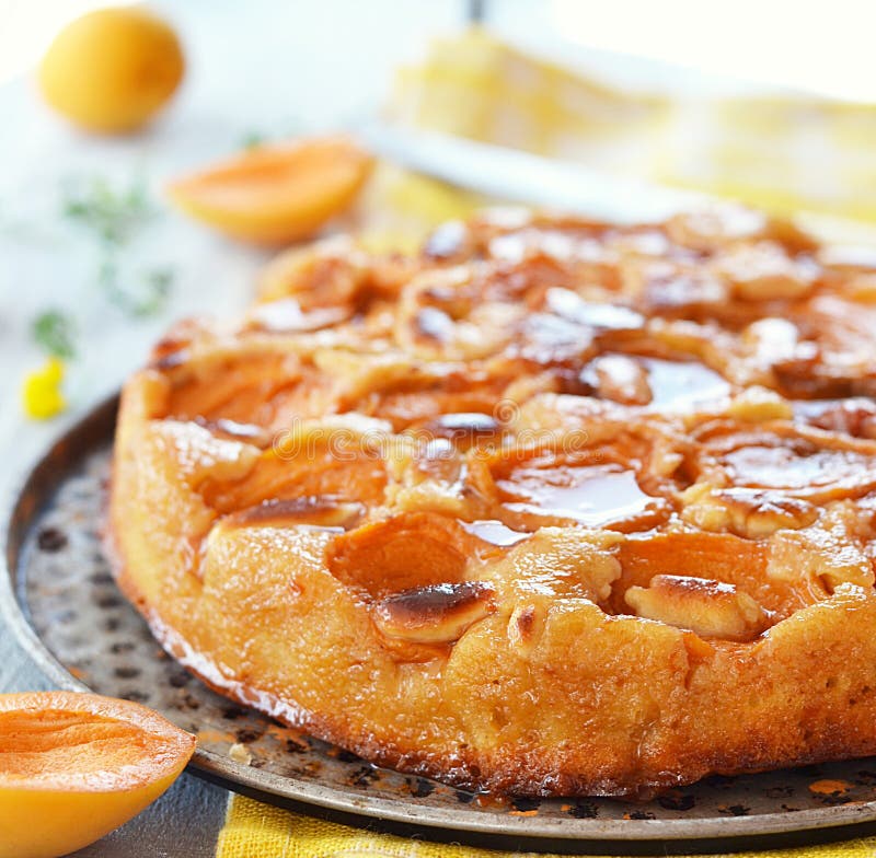 Apricot pie stock photo. Image of sugar, plate, soft - 32109414