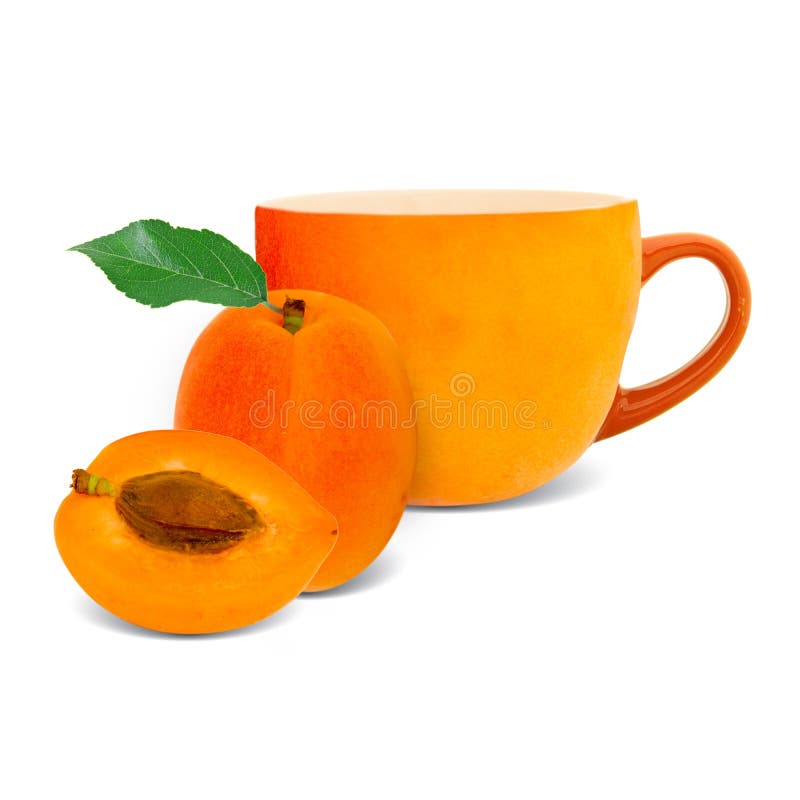 Apricot tea stock image. Image of health, beauty, organic - 40971483