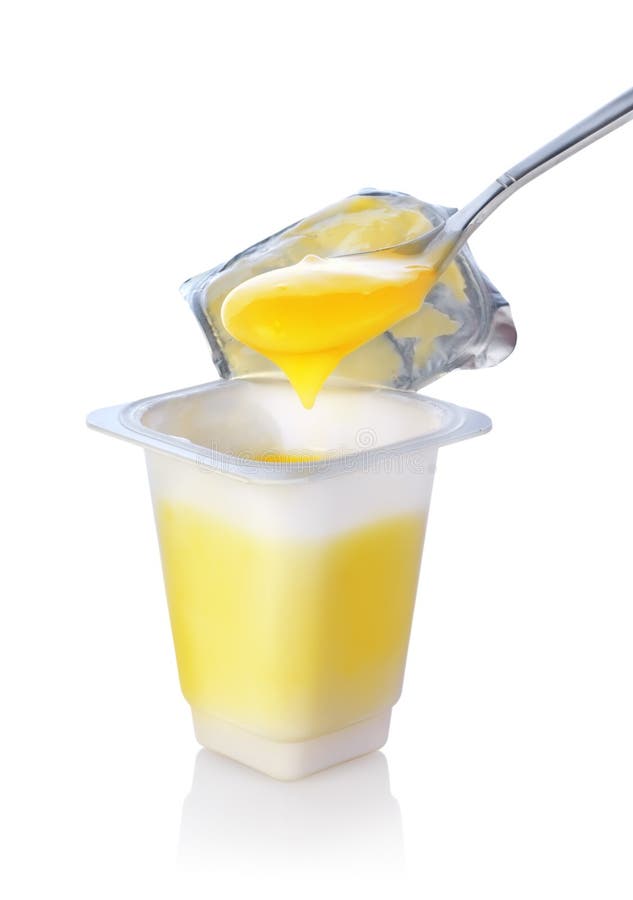 Yogurt open stock photo. Image of yogurt, isolated, product - 10316638