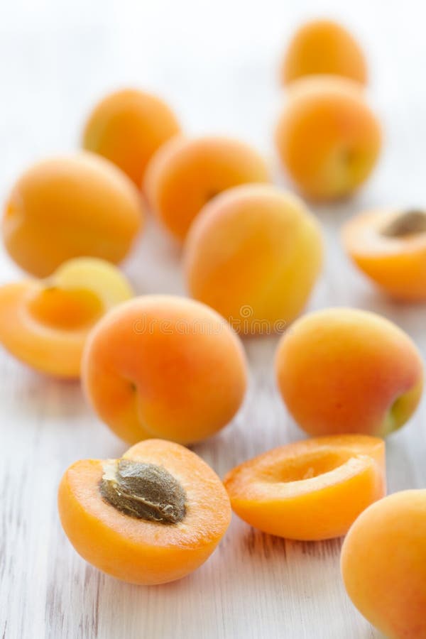 Apricots stock image. Image of diet, fresh, table, yellow - 14381545