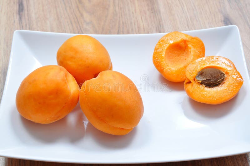 Apricots stock photo. Image of july, garden, nature, harvest - 60335820