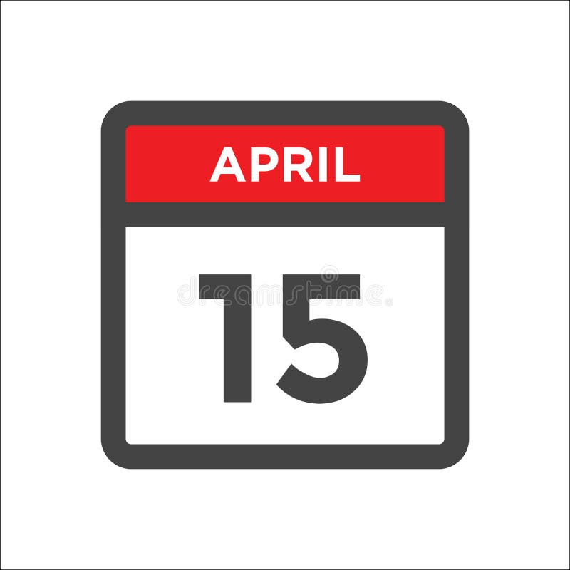 April 6 Calendar Icon with Day of Month Stock Vector - Illustration of ... April 6 Calendar Icon with Day of Month Stock Vector - Illustration of ...