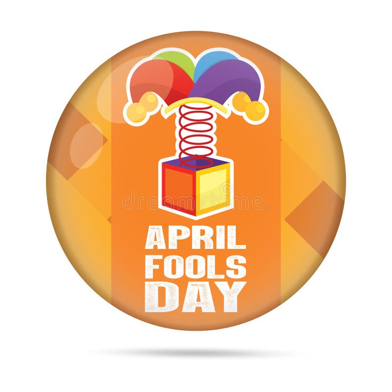 April fool day poster stock vector. Illustration of vector - 180426404