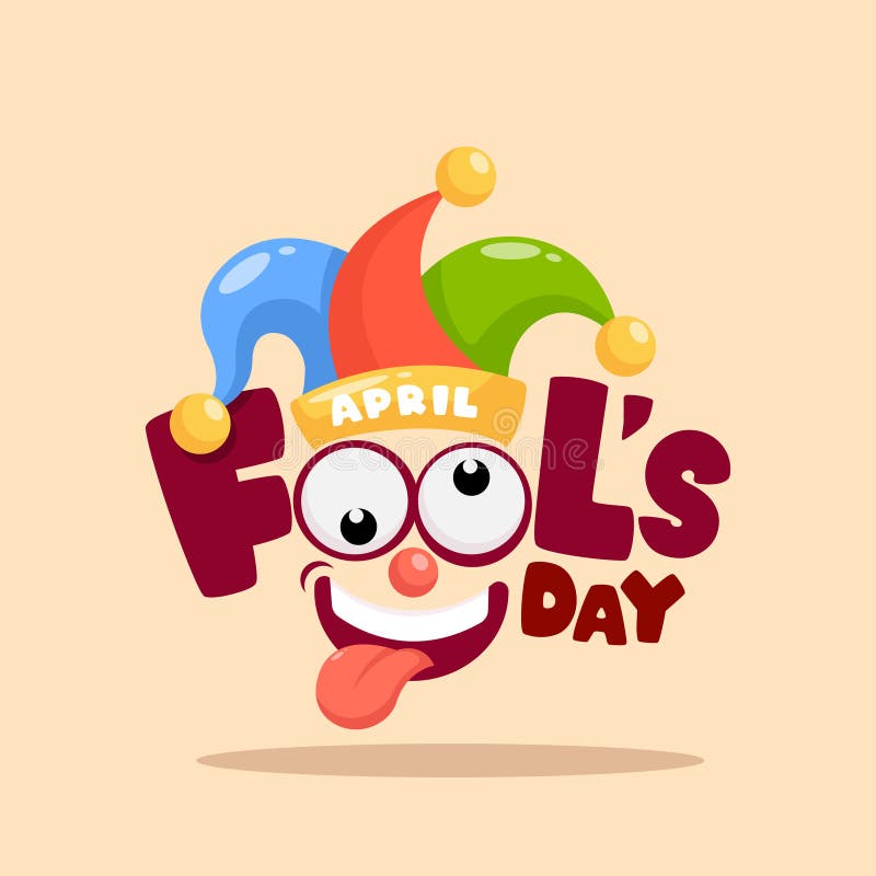 April Fool S Day. Cartoon Style Stock Vector - Illustration of ...