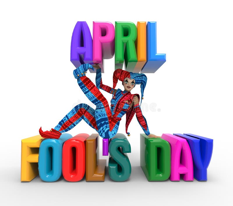 April Fool s Day Clipart stock illustration. Illustration of funny ...