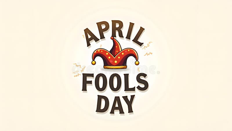 April Fools Day Celebration Design Element Stock Illustration ...