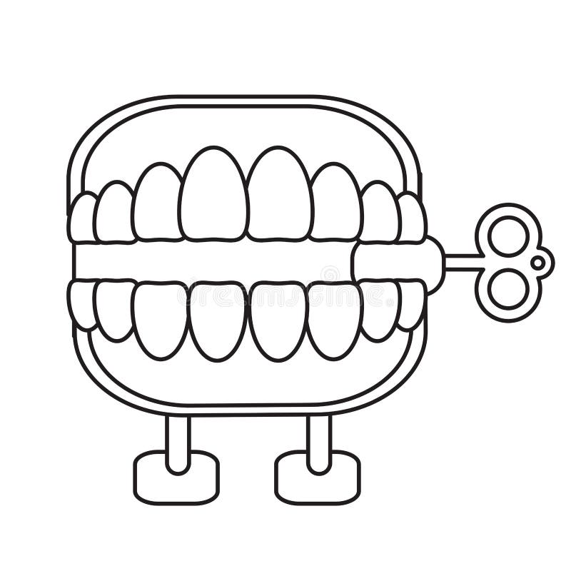 Chattering Teeth Stock Illustrations – 106 Chattering Teeth Stock ...