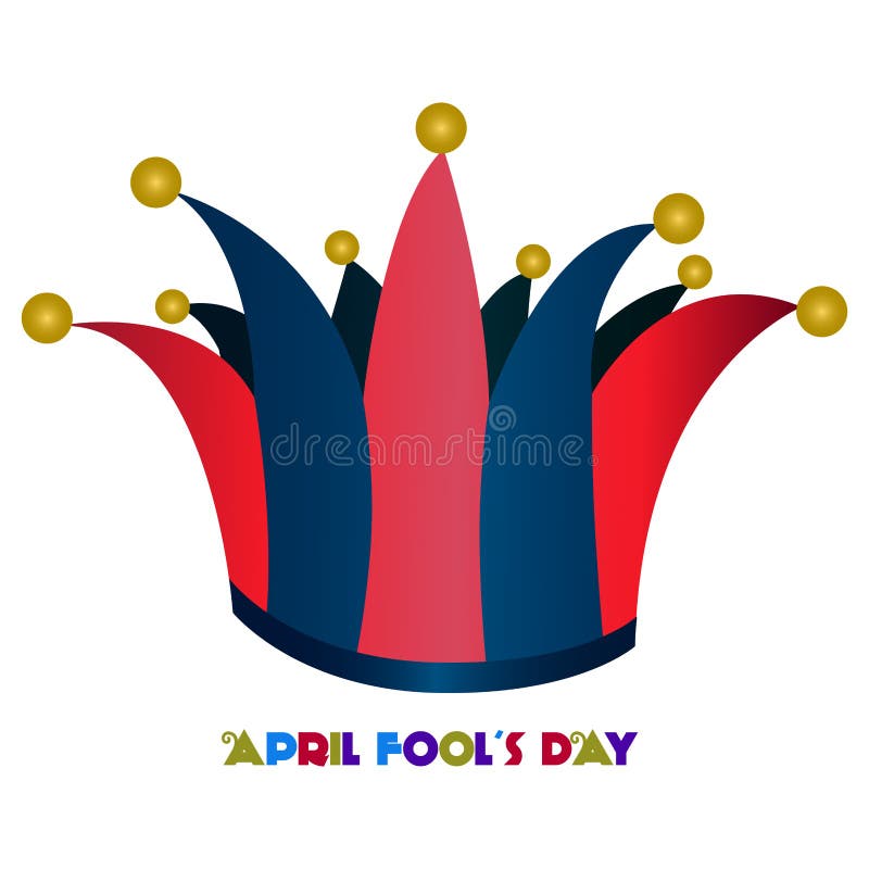 April fools day stock illustration. Illustration of cheerful - 88788762