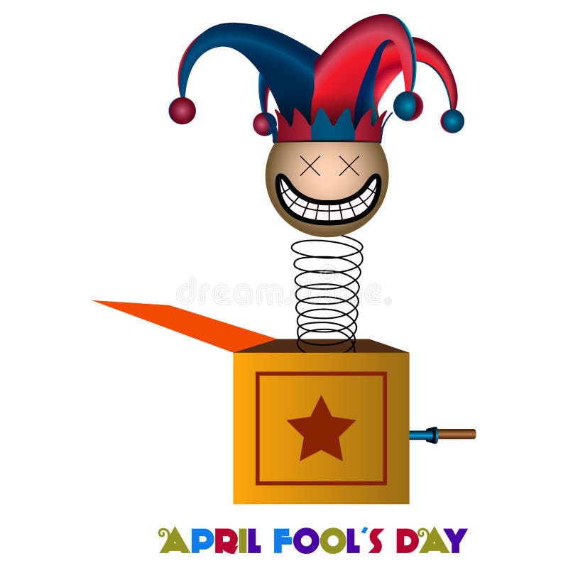 April fools day stock vector. Illustration of fool, symbol - 88788764