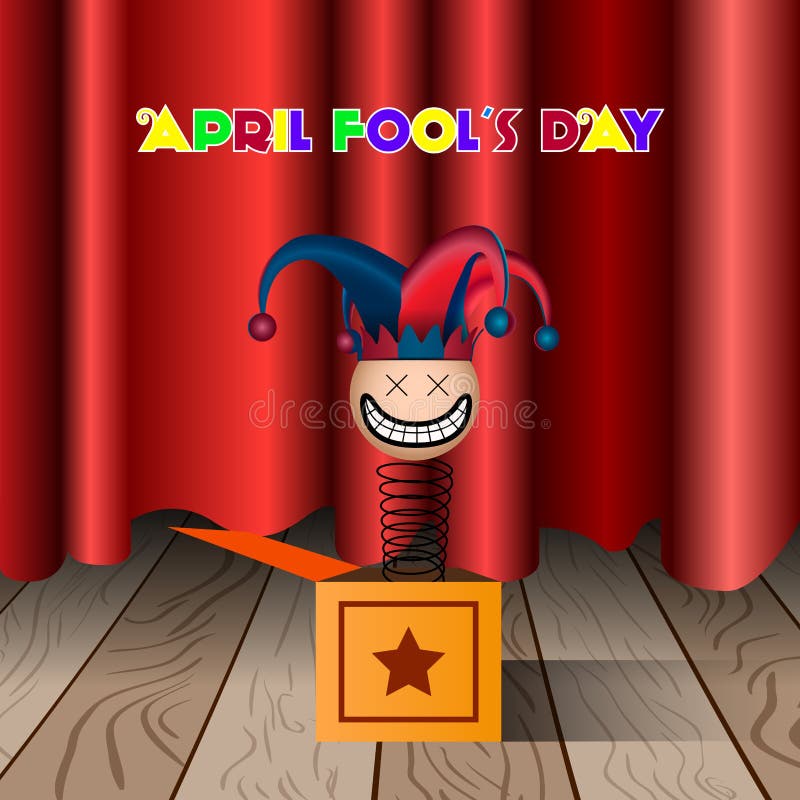 April fools day stock illustration. Illustration of fool - 88788792