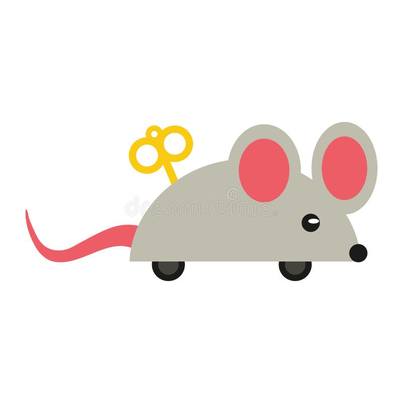 April Fools Day Mouse Surprise Stock Illustration - Illustration of ...