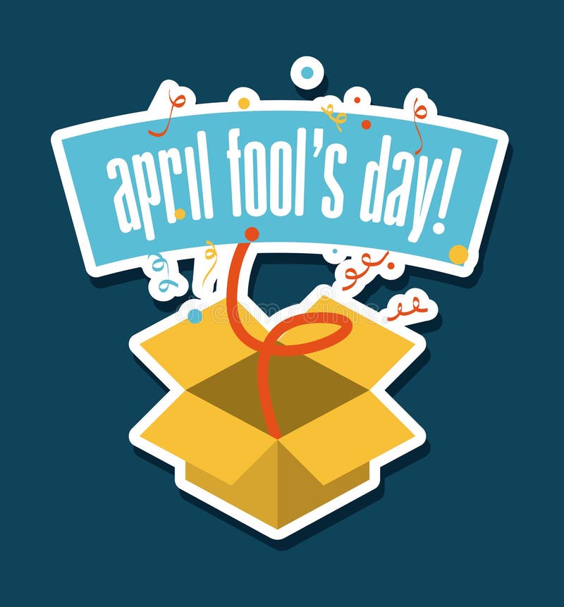 April fools day stock vector. Illustration of graphic - 37854263