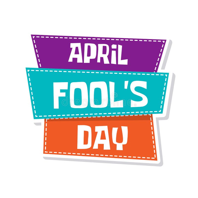 April fools poster stock vector. Illustration of party - 179345384