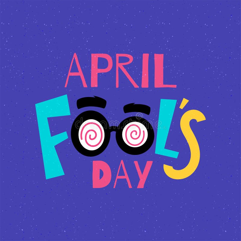 April fools poster stock vector. Illustration of funny - 179344991